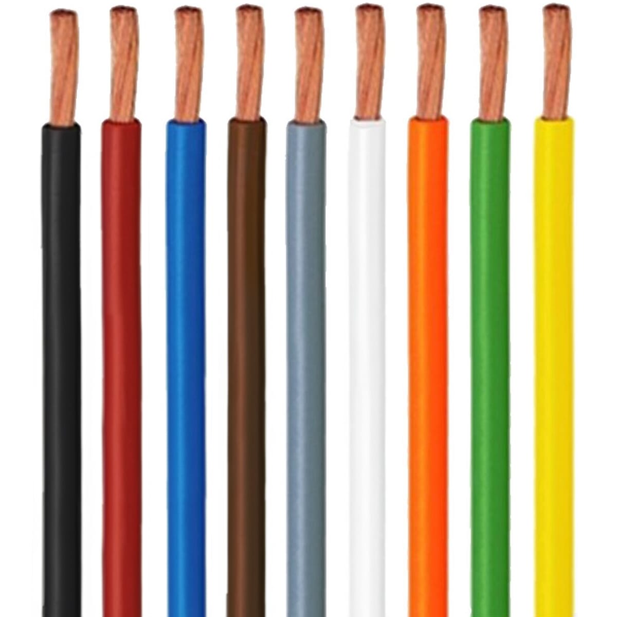 Installatiedraad Set - Montagedraad - Soepel - Ø0,20mm² - 9 kleuren ...